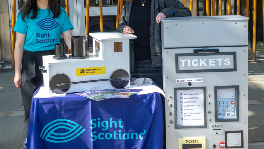 Why free rail travel matters to visually impaired people | Sight Scotland