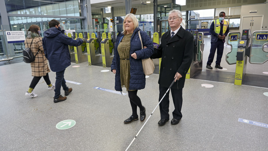 Why free rail travel matters to visually impaired people | Sight Scotland