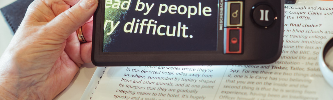 Top 10 most popular low vision aids | Sight Scotland
