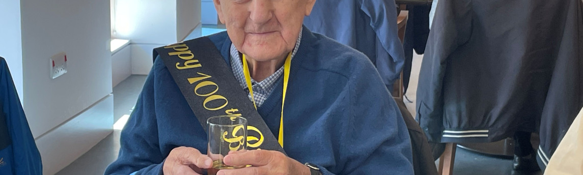 Centenarian Hector Hails Sight Scotland Veterans’ Linburn Centre ...